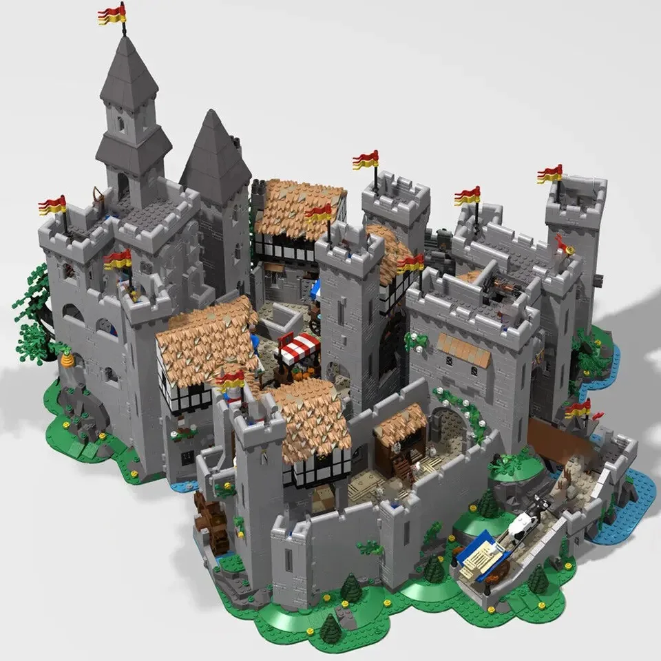 MOC-building-blocks-elongated-castle-model-building-series-educational ...