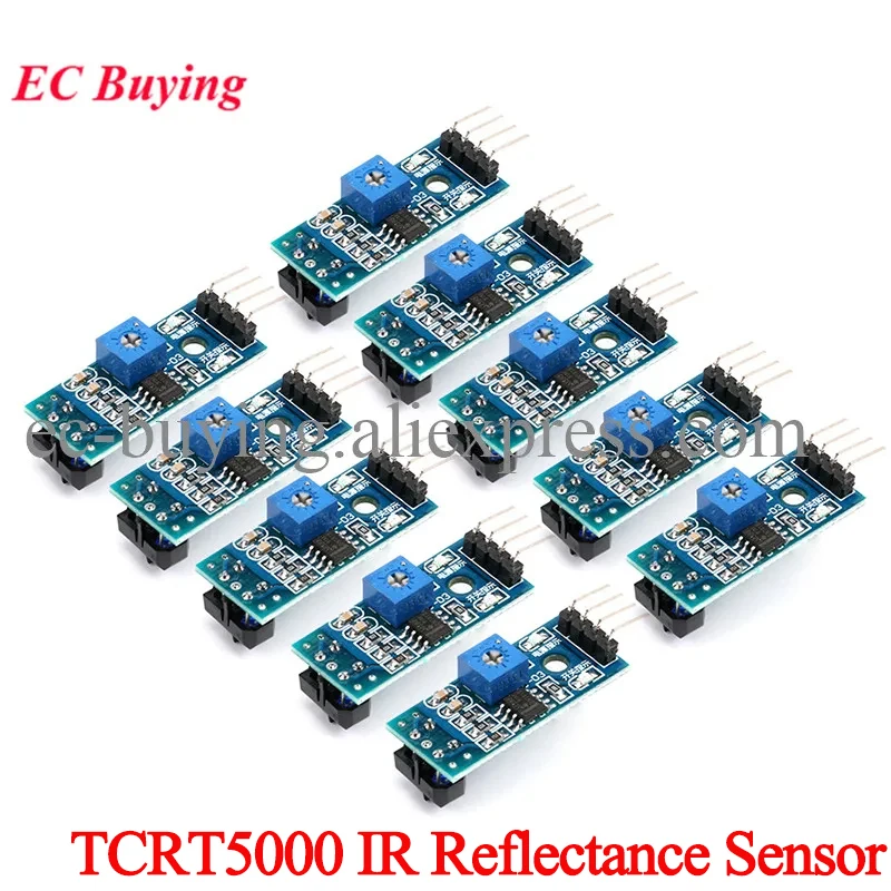 10pcs-1pc-TCRT5000-IR-Infrared-Reflectance-Sensor-Obstacle-Avoidance ...