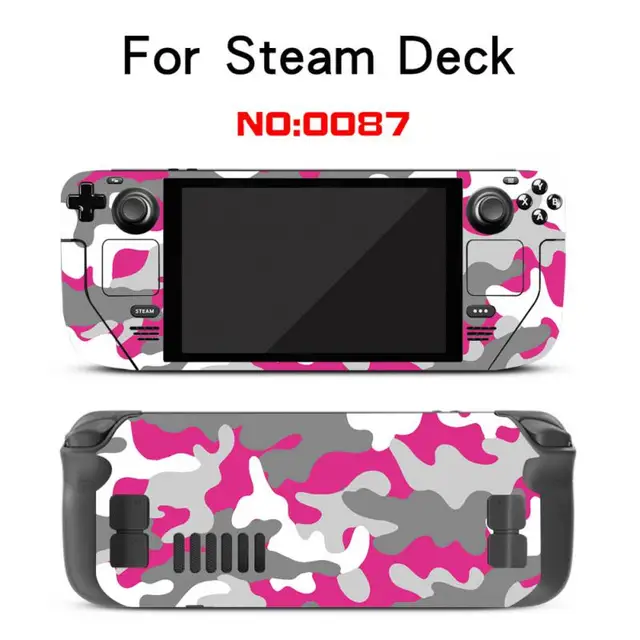 Capa de vinil para Steam Deck Console, Steam Game Star Skin, Conjunto ...