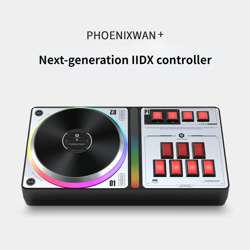 PHOENIXWAN 차세대 DIY 게임 패드, Beatmania IIDX BMS G2R LR2 리듬 게임 컨트롤러| | - AliExpress