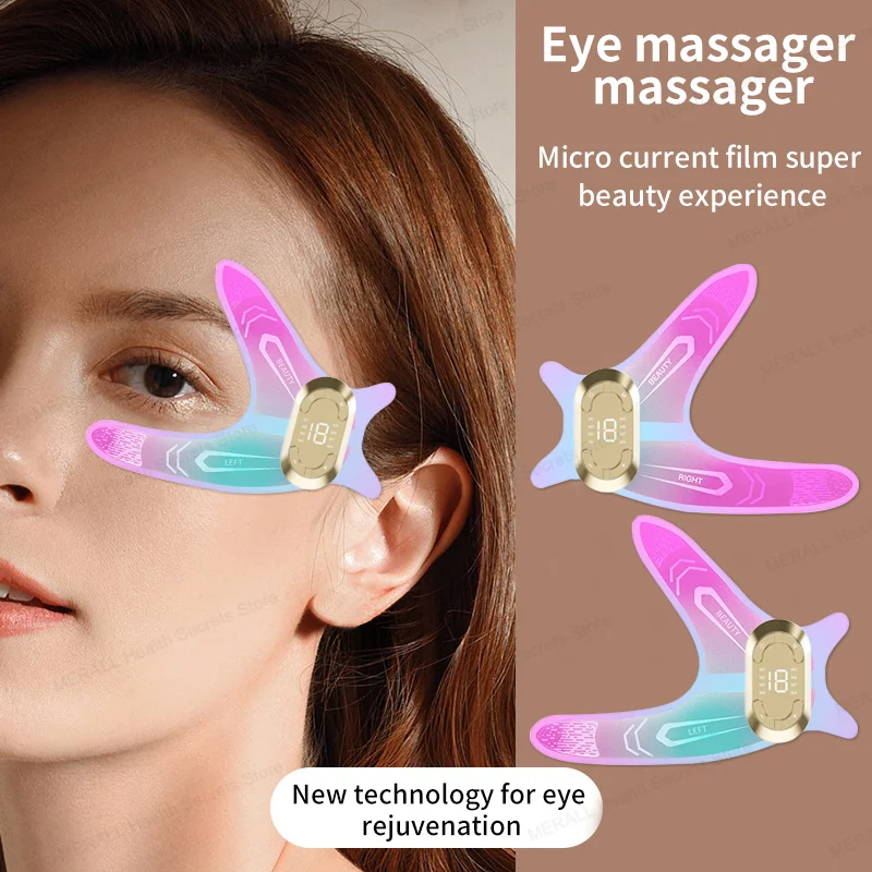 Eye Massager Ems Pulse Microcurrent Eye Care Device To Relieve Fatigue ...