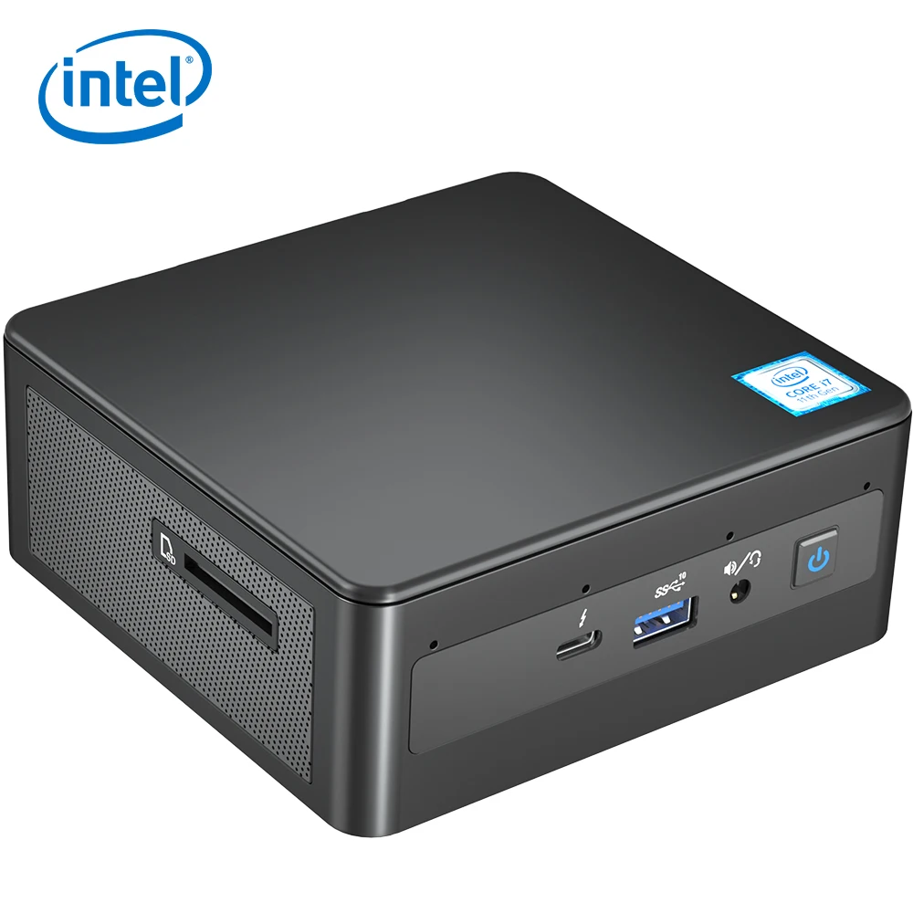 Intel nuc 11 casa & negócios desktop mini pc win10 pro core i5 1135G7 ...