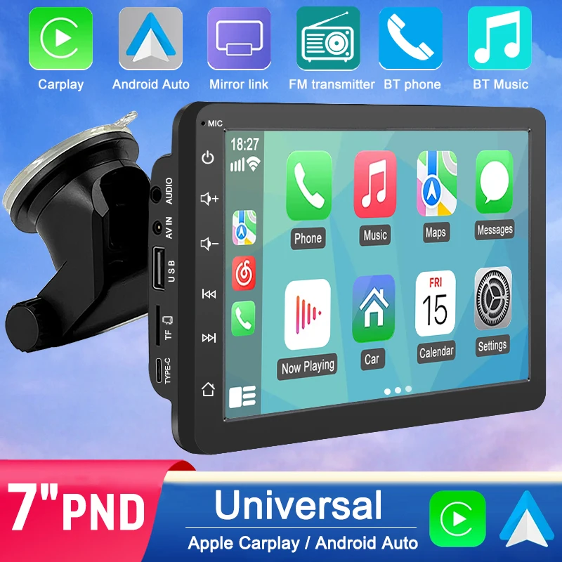 Universal-Multimedia-Car-Radio-Video-Player-FM-sem-fio-port-til-Apple ...