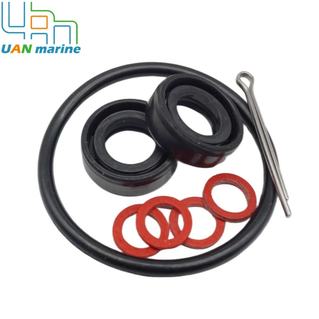 2 Stroke Outboard Seals Lower Unit Gearcase Seal Kit For 75-90HP 2 ...