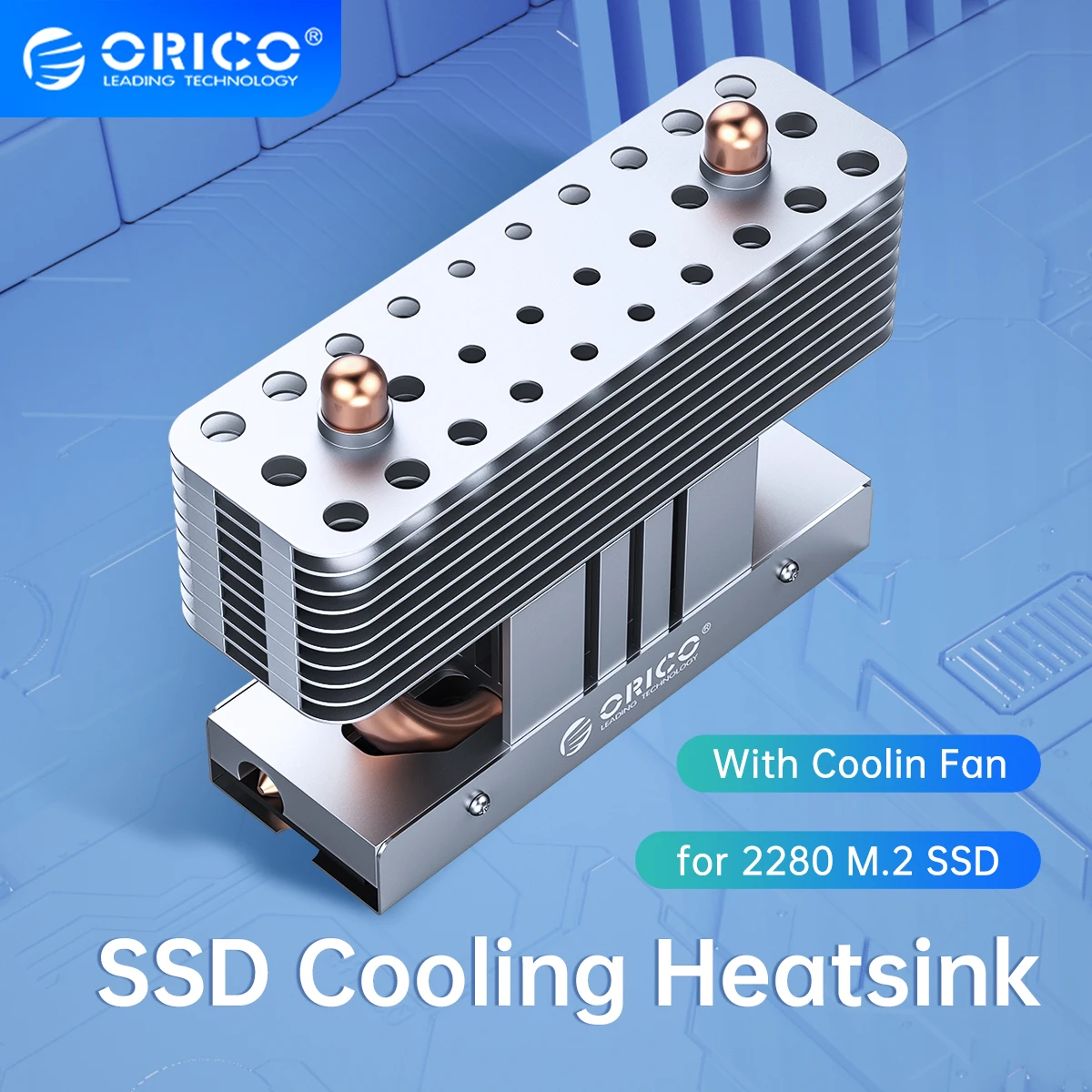 M.2 Ssd 2280 Heatsink Aluminum Cooling Copper Heat | Computer Heat ...