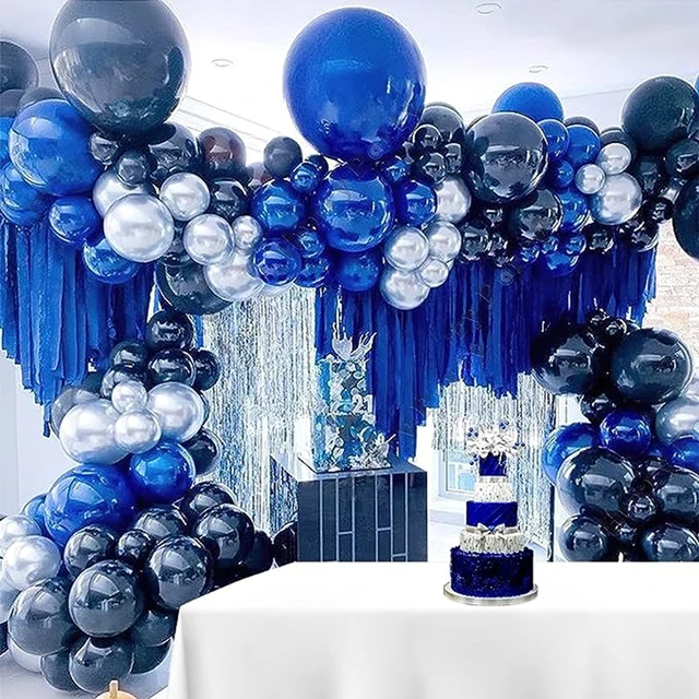 Globos Azules Reales Amazon.com: PartyWoo Globos De Color Azul Real, 4