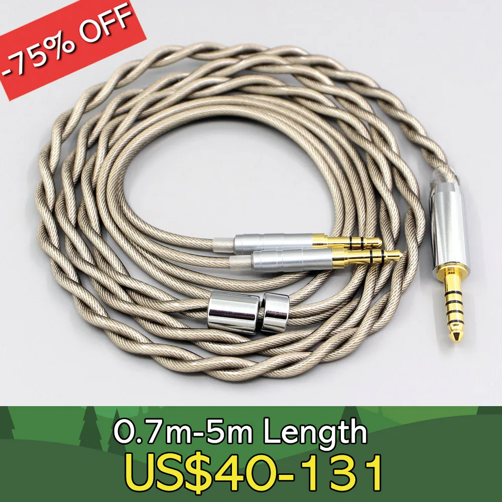 Beyerdynamic T1 T5P II 아미론 홈 데논 AH D600 AH D7100 이어폰 케이블, 타입 6, 756 코어 ...