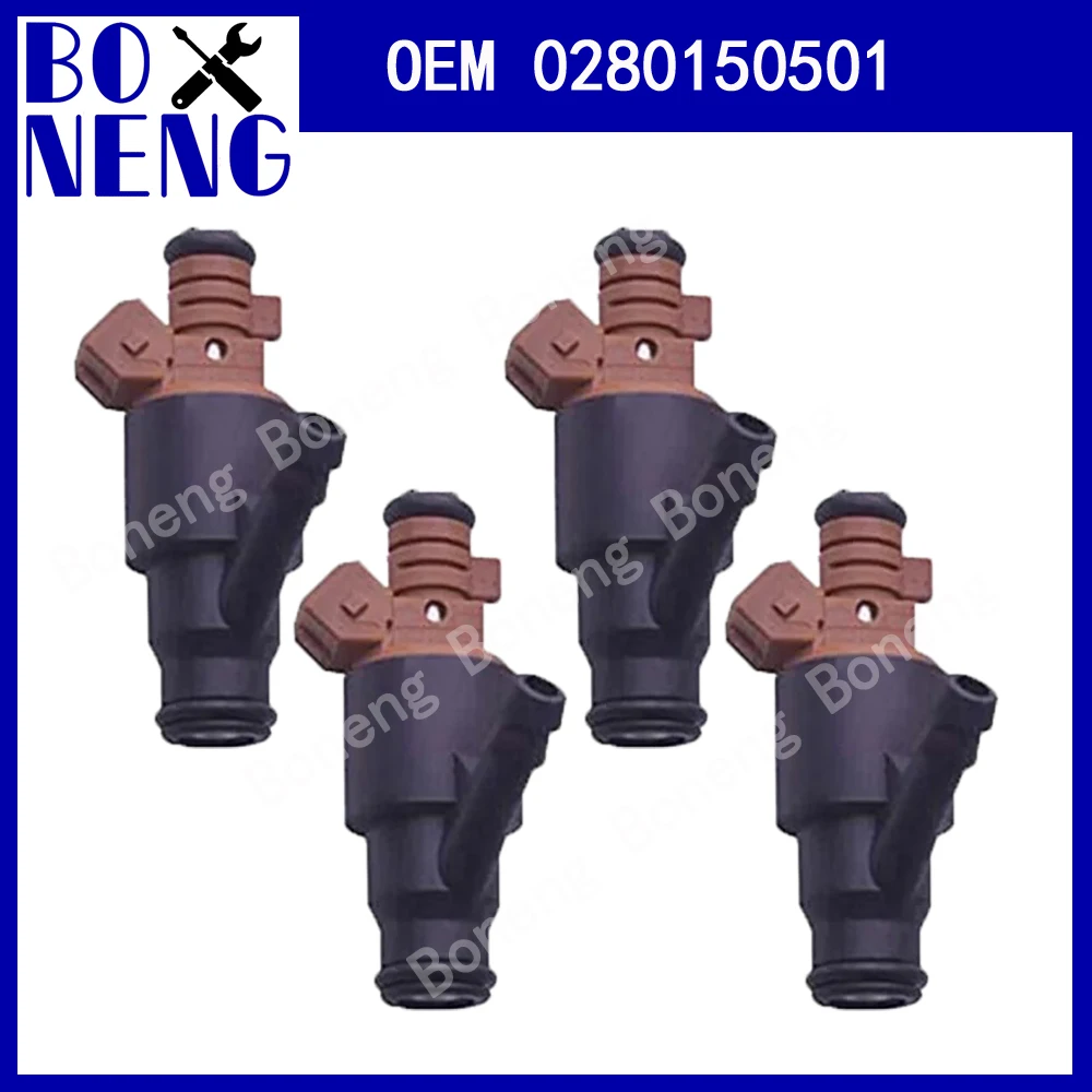 4pcs/lot OEM 0280150501 Fuel Injector Nozzle For BMW M44 M42 318I 318Is ...
