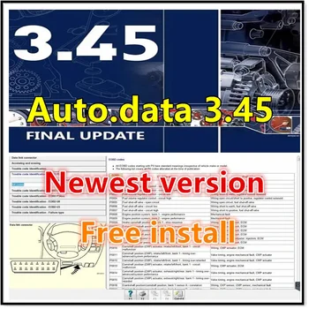 Newest Version Autodata 3.45 Auto Repair Software Auto--data 3.45 ...