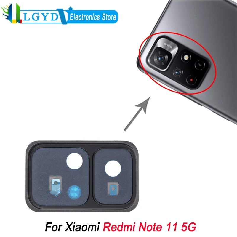Back-Camera-Lens-Frame-for-Xiaomi-Redmi-Note-11-5G-Rear-Camera-Cover ...