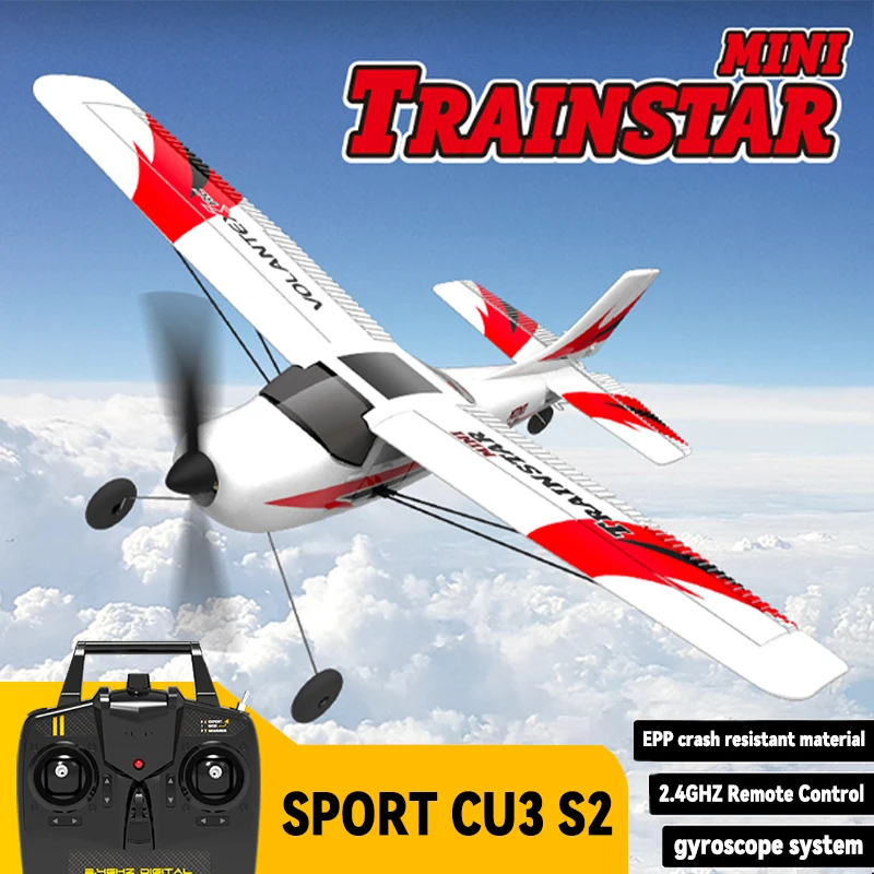 Volantex-RC-Aircraft-Beginner-Training-Two-Channel-Remote-controlled ...