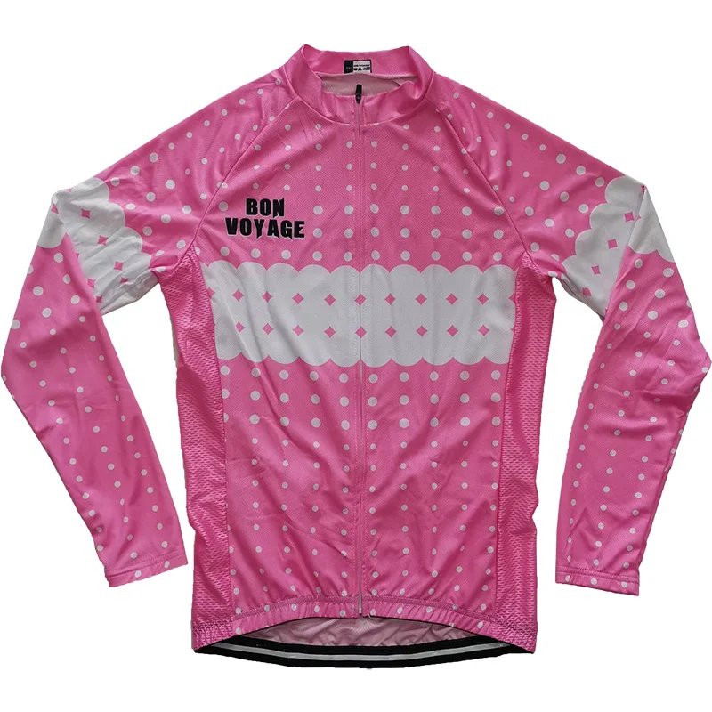 Long-Sleeve-Jersey-Women-Cycling-Clothes-T-Shirt-Road-Wear-MTB-Bike ...
