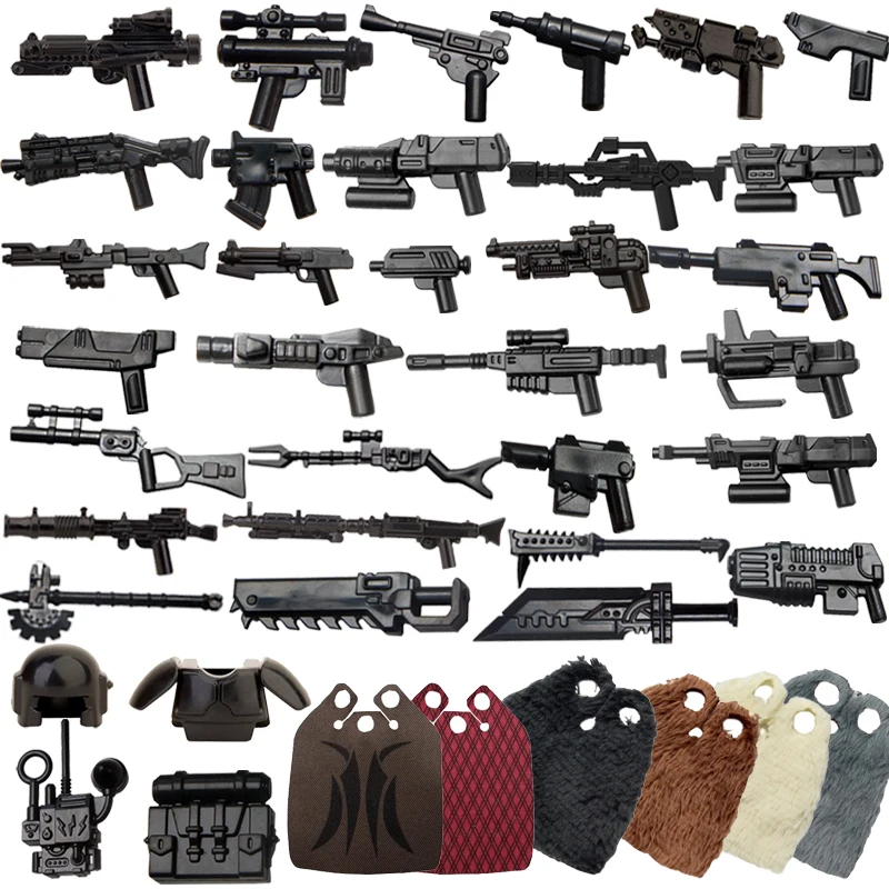 Military-Weapon-Accessories-Building-Blocks-Empire-Firearms-Explosive ...