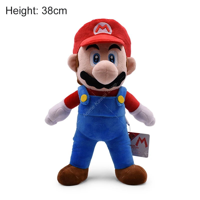Muñeco de peluche Super Mario de 3 estilos, Mario Bros, Luigi, Yoshi ...