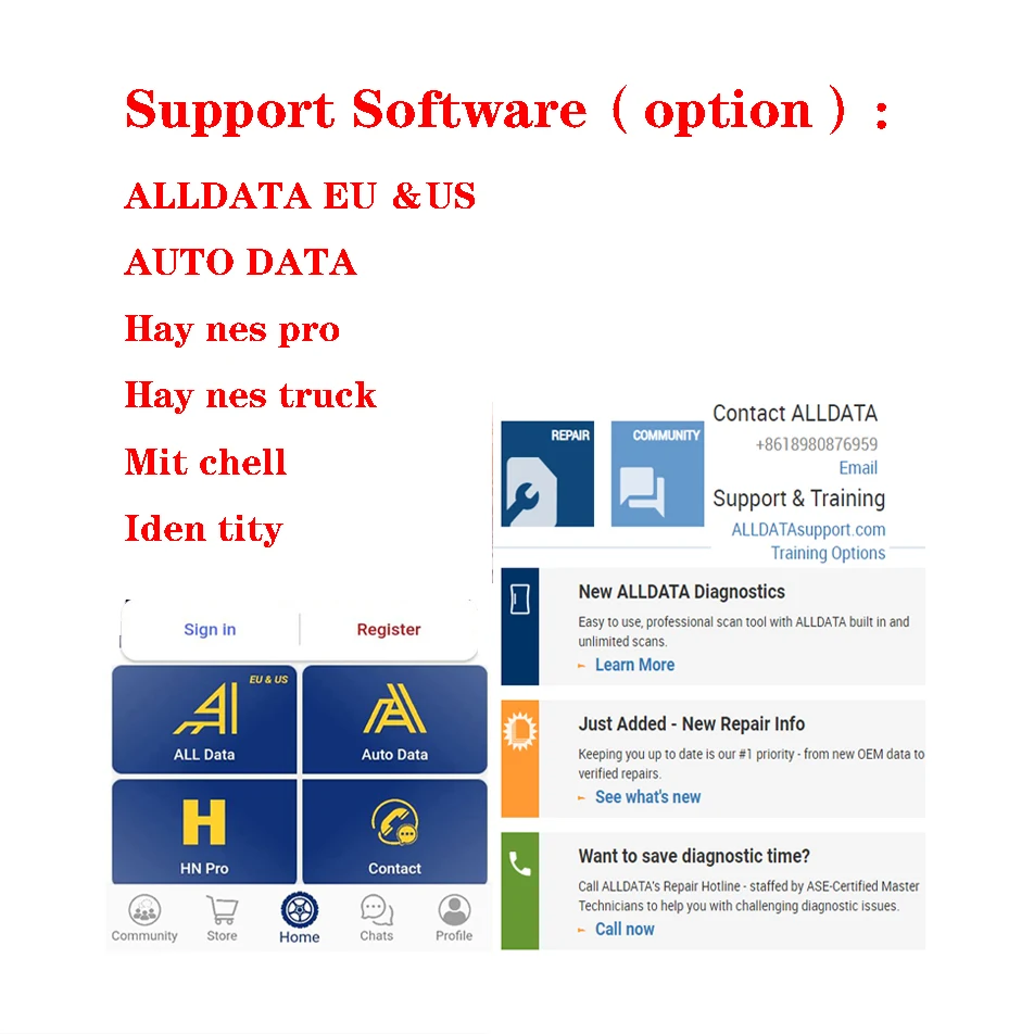 Alldata Auto Data Online Account Repair Software for PC Webpage Android ...