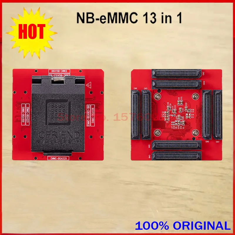 Newes NB E MATE EMMC BGA 13 adaptör desteği BGA100/136/168/153/169/162 ...