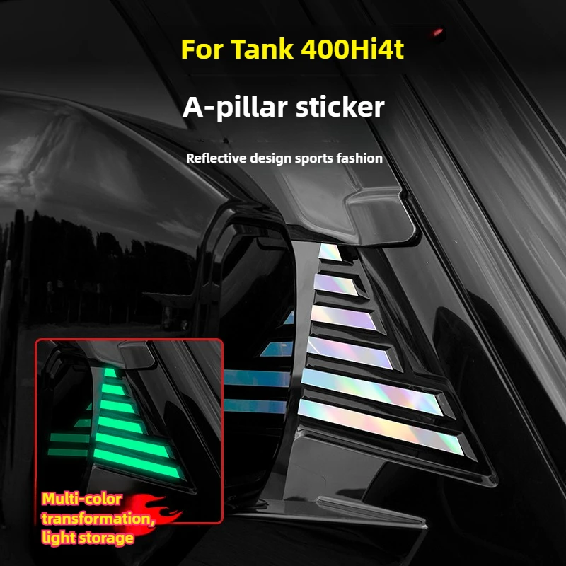 For Tank 400Hi4t Full-Car Exterior Sticker Kit,A-pillar Reflective ...