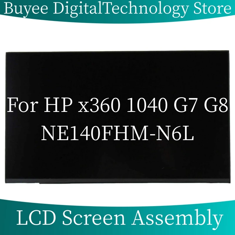 14-Inch-NE140FHM-N6L-Assembly-For-HP-x360-1040-G7-G8-NE140FHM-N6L-LCD ...