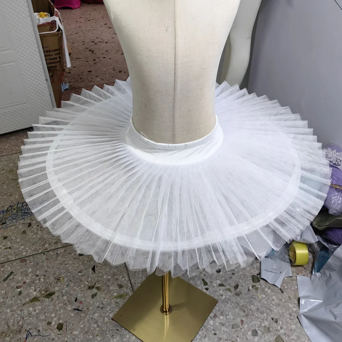 Tutús de ballet profesionales para adultos y niños, malla rígida, para ...