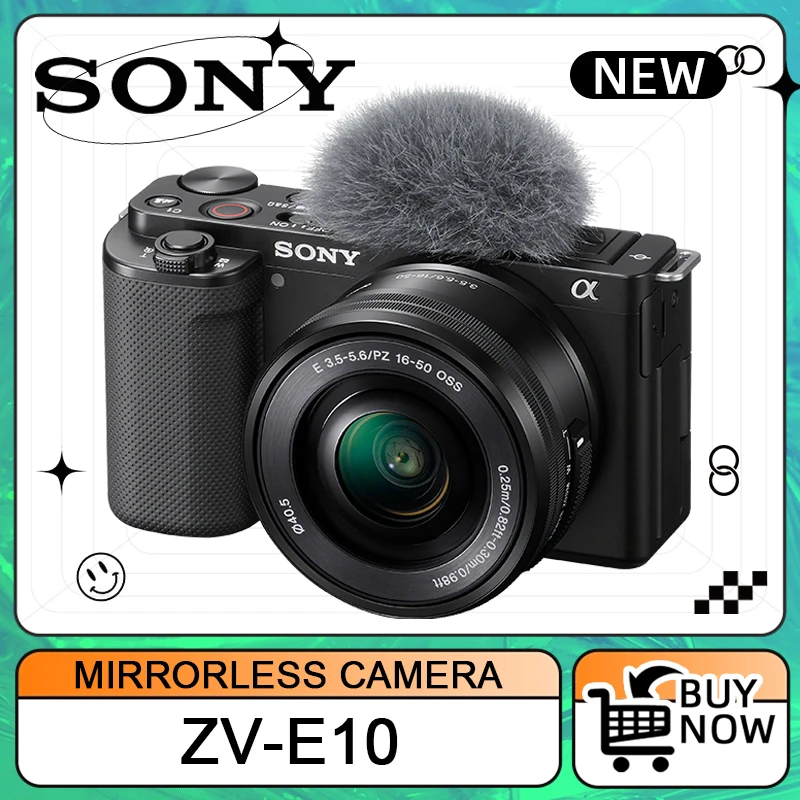 SONY-Alpha-ZV-E10-Mirrorless-Camera-ZVE10-APS-C-E-Mount-Digital-Camera ...