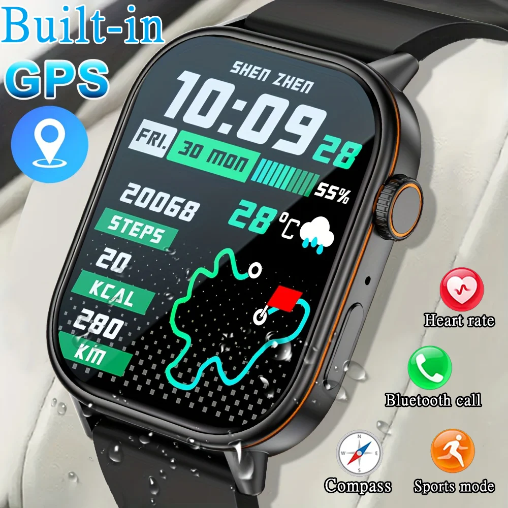 2025 GPS Positioning Smart Watch Lightweight Fashionable Sports Compass ...
