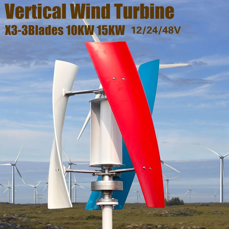 New-Arrival-10KW-15KW-Wind-Vertical-Turbine-Generator-Alternative ...