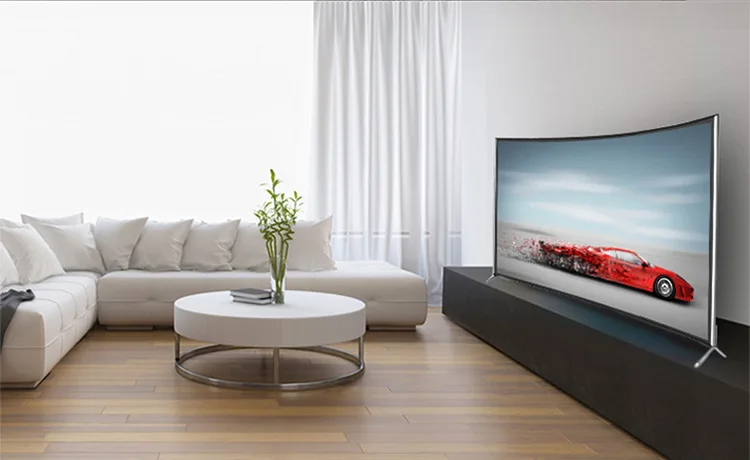 New 90 Inch Curved Tv