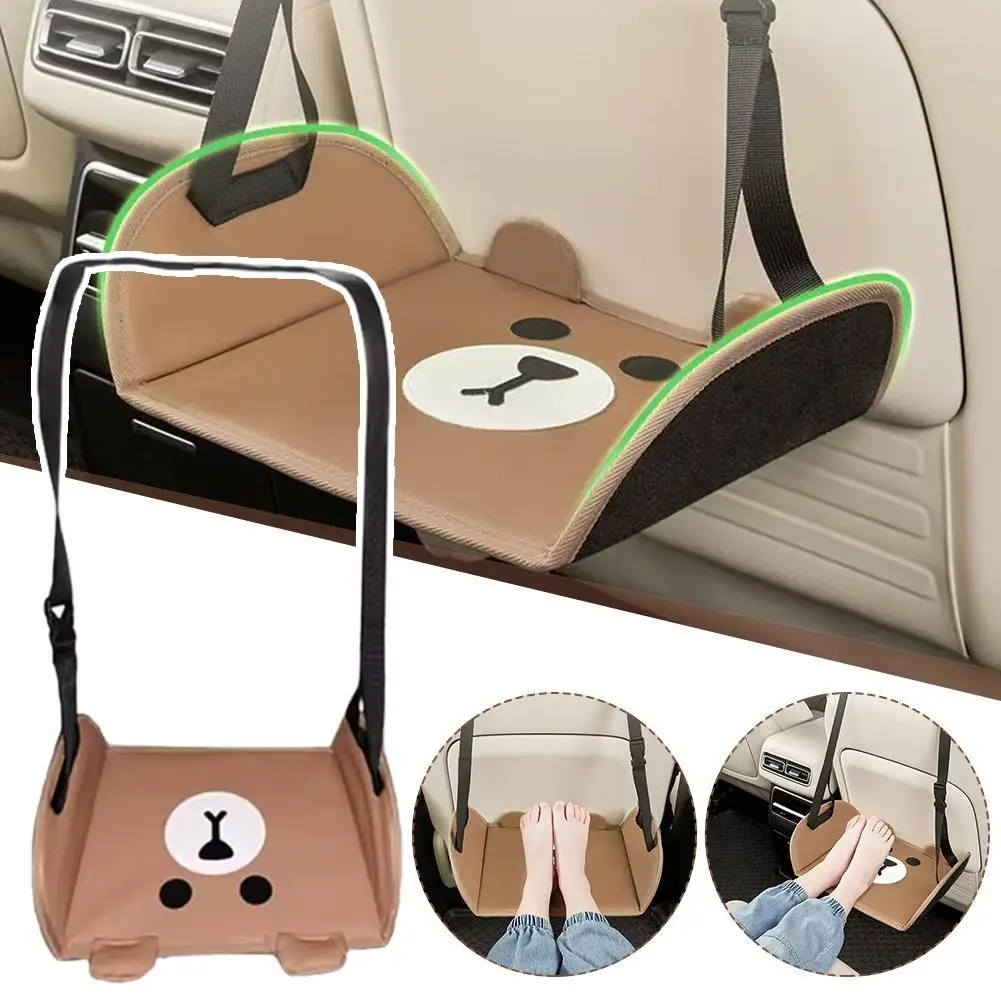 Car-Travel-Rest-Foot-Mat-Portable-Auto-Backseat-Suspension-Hammock ...