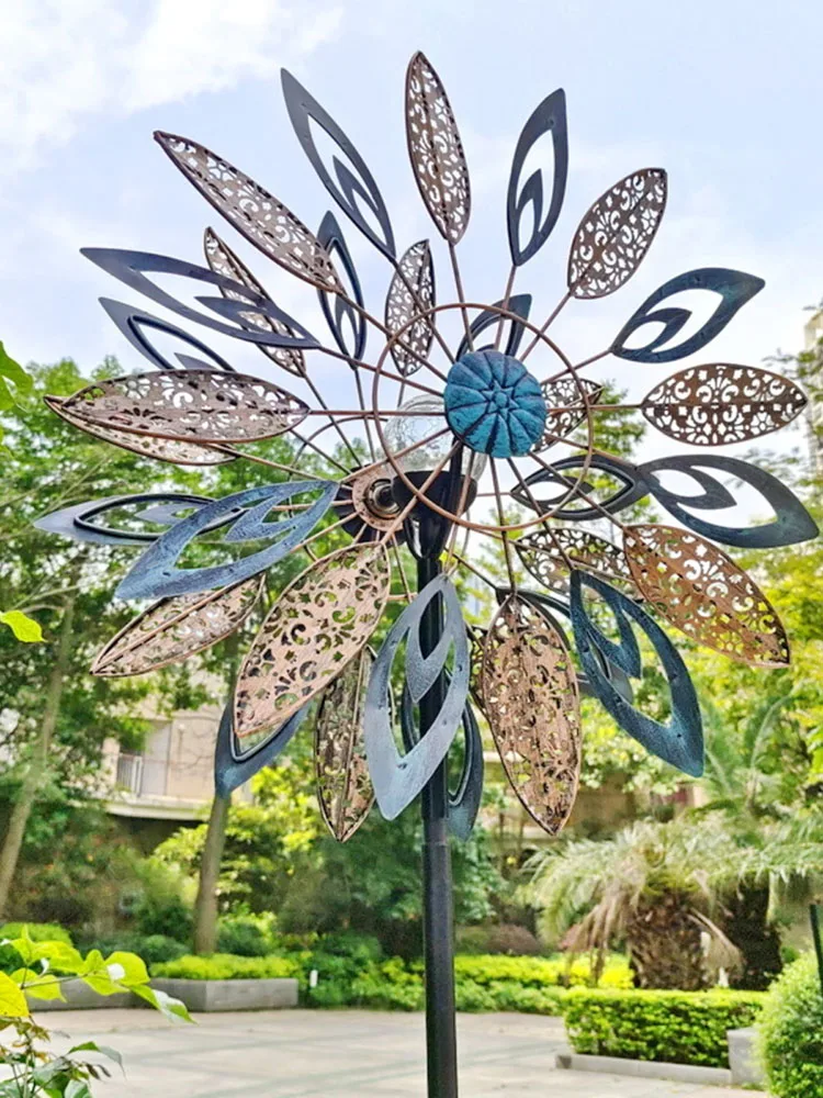 215cm-Pinwheel-Garden-Decoration-Outdoor-Courtyard-Landscape-Wind ...