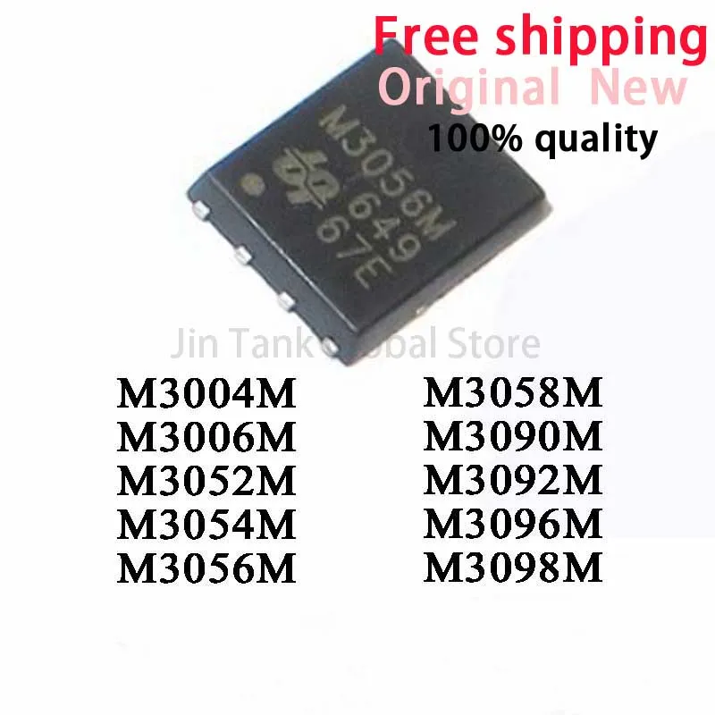 Chip IC de 5 piezas, novedad 100%, M3004M M3006M M3052M M3054M M3056M ...