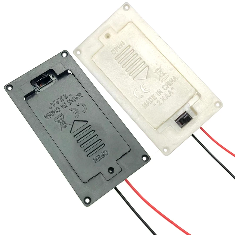 1pcs-2xAA-embedded-battery-box-with-thick-wire-3V-battery-holder-with ...