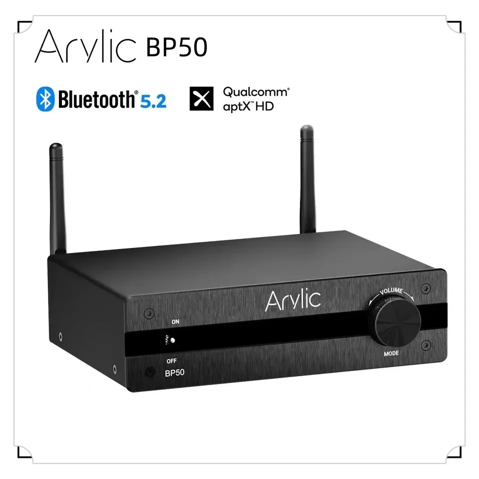 Arylic-receptor-de-preamplificador-de-Audio-BP50-amplificador-integrado-con-Bluetooth-aptx-HD-2 ...