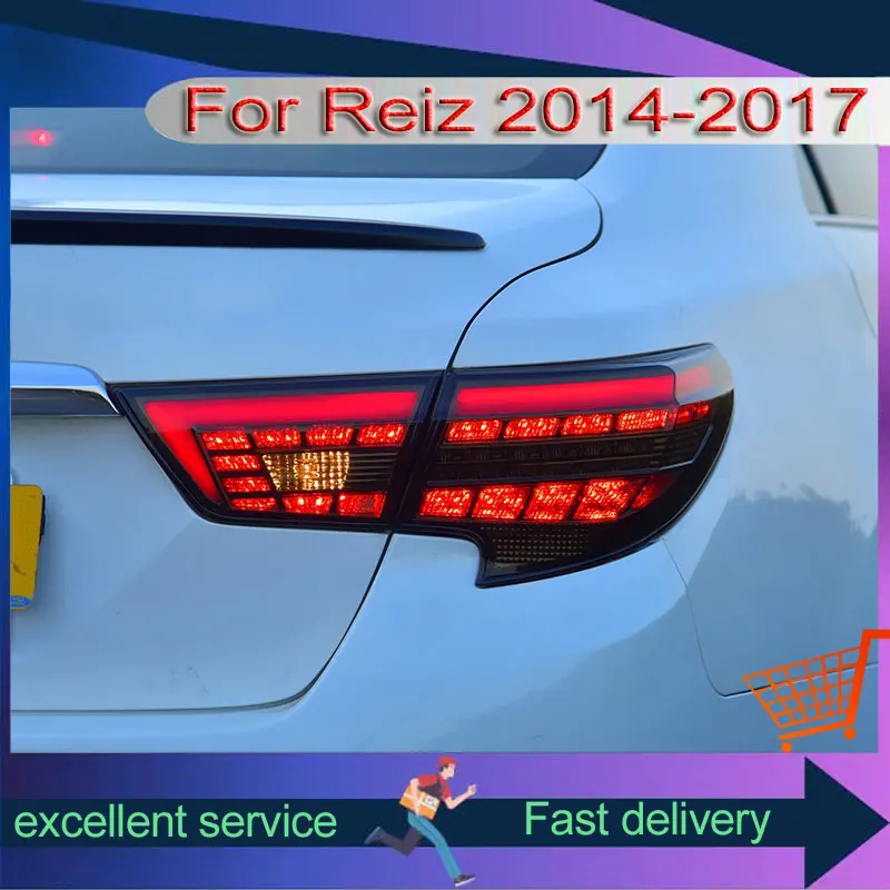 Car-Styling-For-Toyota-2013-2019-Mark-X-Reiz-Tail-Lamp-Upgrade-DRL-Rear ...