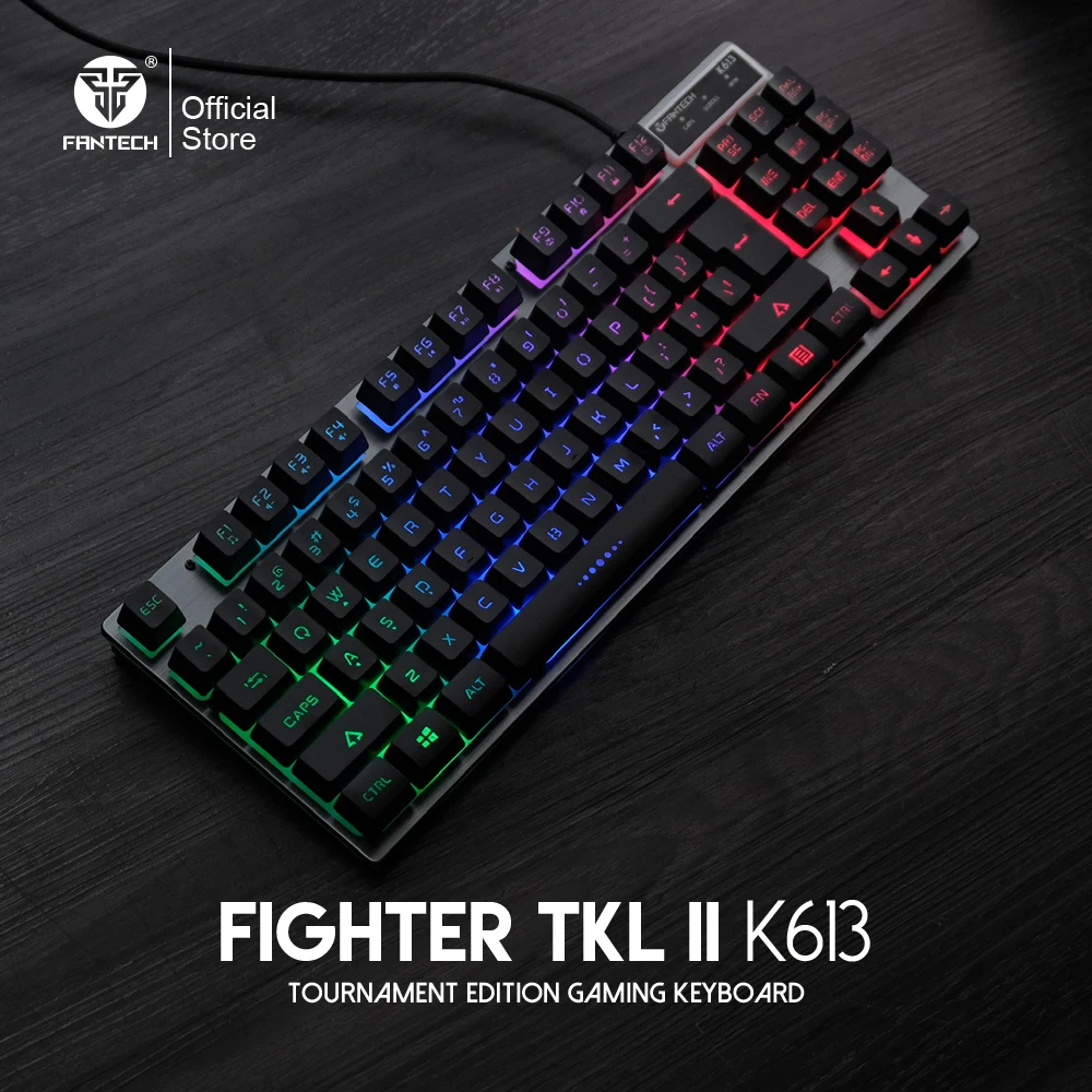 FANTECH-FIGHTER-TKL-II-K613-Gaming-Keyboard-84-Keys-19-Keys-Anti ...