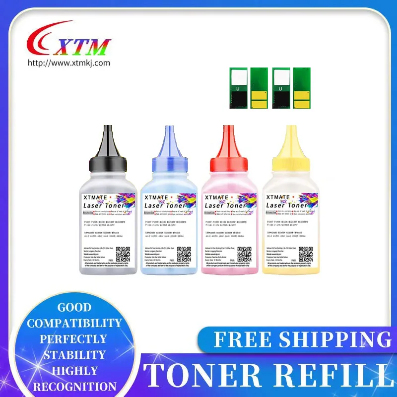 Compatible-CF400A-Toner-with-Chip-CF400A-CF401A-CF402A-CF403A-for-HP ...