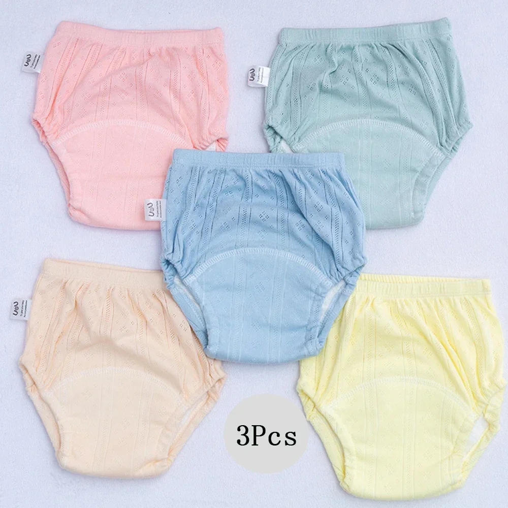 3pcs-lot-Newborn-Training-Pants-Cotton-Thin-Summer-Baby-Shorts-Washable ...