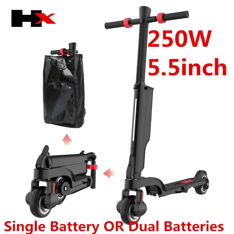 HX-X6-Folding-Mini-Electric-Scooter-Two-Wheel-Scooters-Mini-Portable ...
