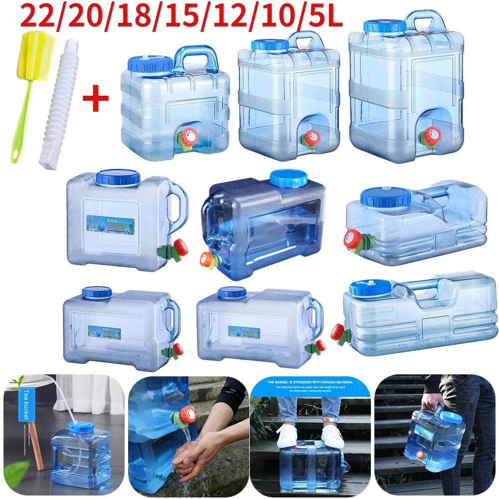 Plastic Water Containers With Tap