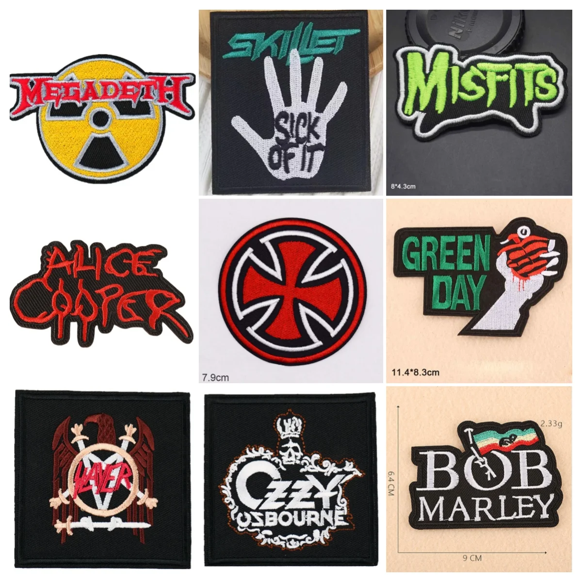 Music-Rock-Out-Band-Iron-On-Patch-Clothes-Patch-For-Clothing-Girl-Boy ...