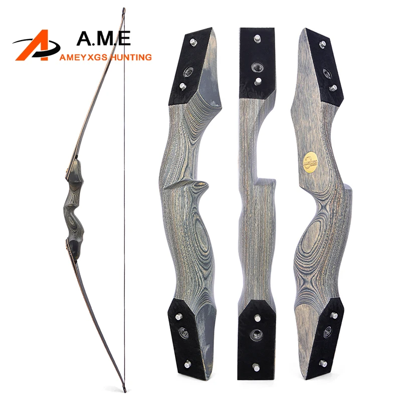 25-50lbs-AME-Recurve-Bow-60inch-Archery-Lamination-Bow-Limbs-Takedown ...