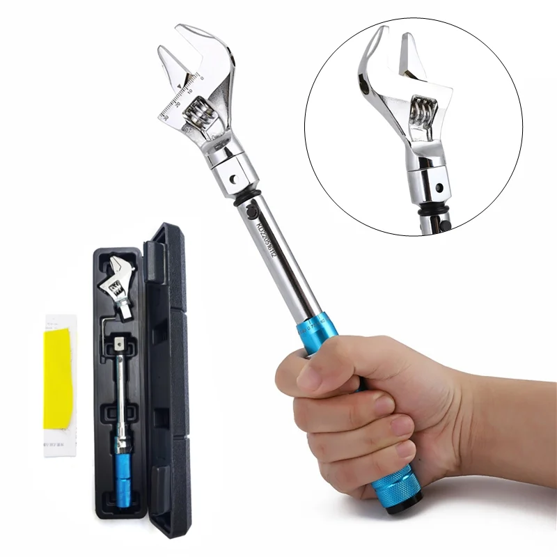 Adjustable-Torque-Wrench-Steel-Open-End-Interchangeable-Head-Torque ...