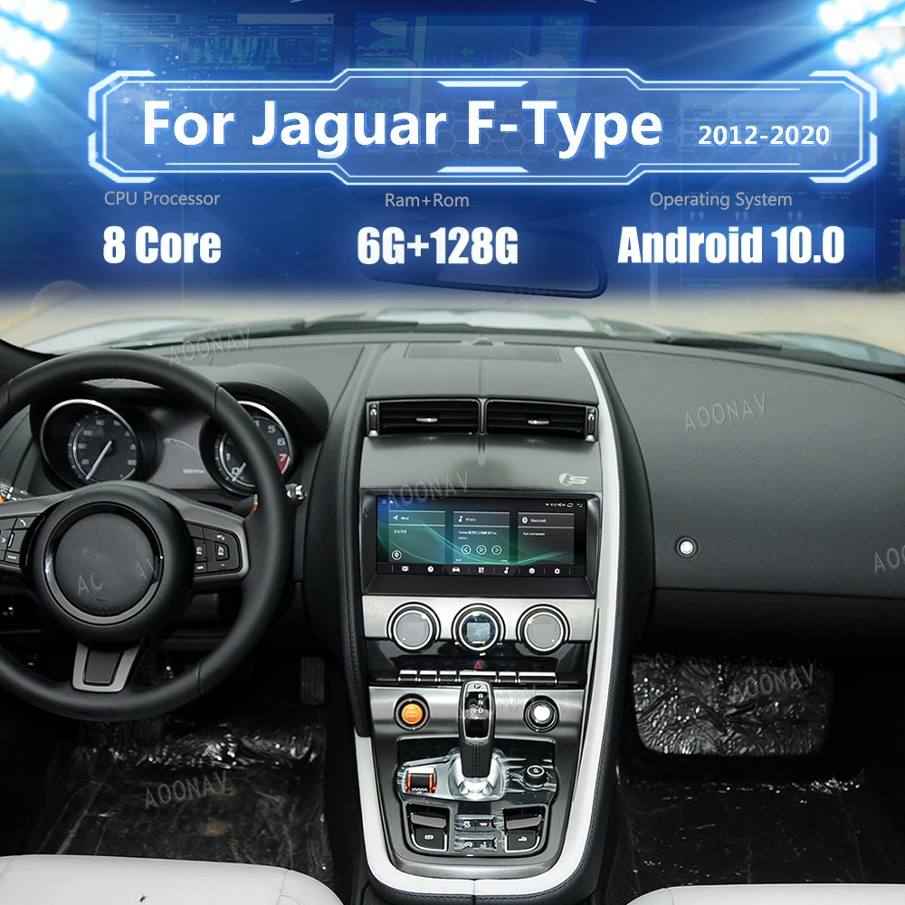 Radio con GPS para coche, reproductor multimedia con Android 12,0, 2Din ...