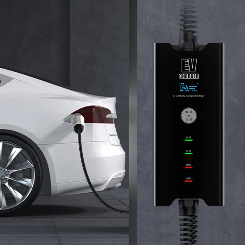 Cargador EV Tipo 2 EVSE, dispositivo de carga para vehículo eléctrico ...