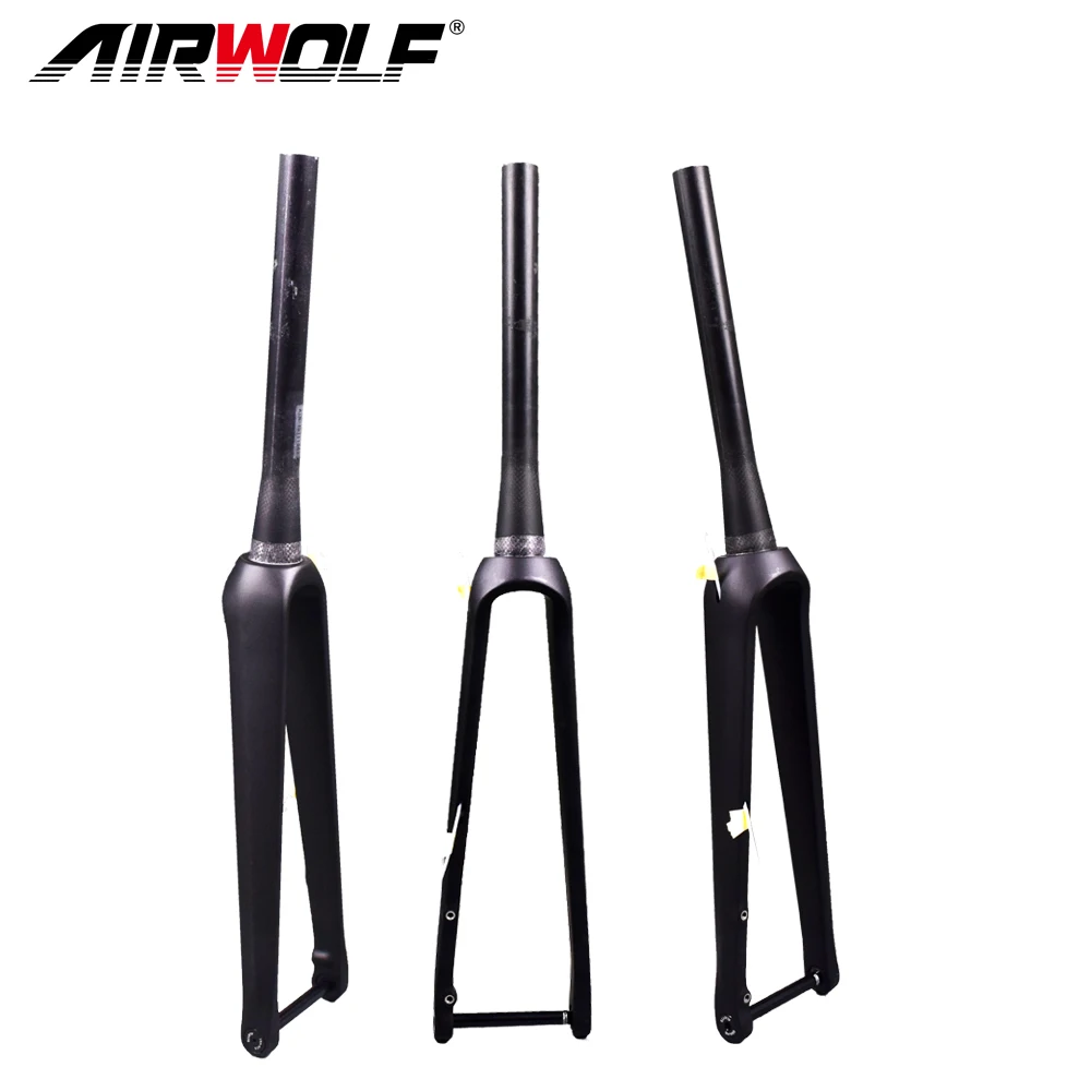 Airwolf Carbon Road Fork 700c Thru Axle 100*12mm Ud Disc Brake 140 ...