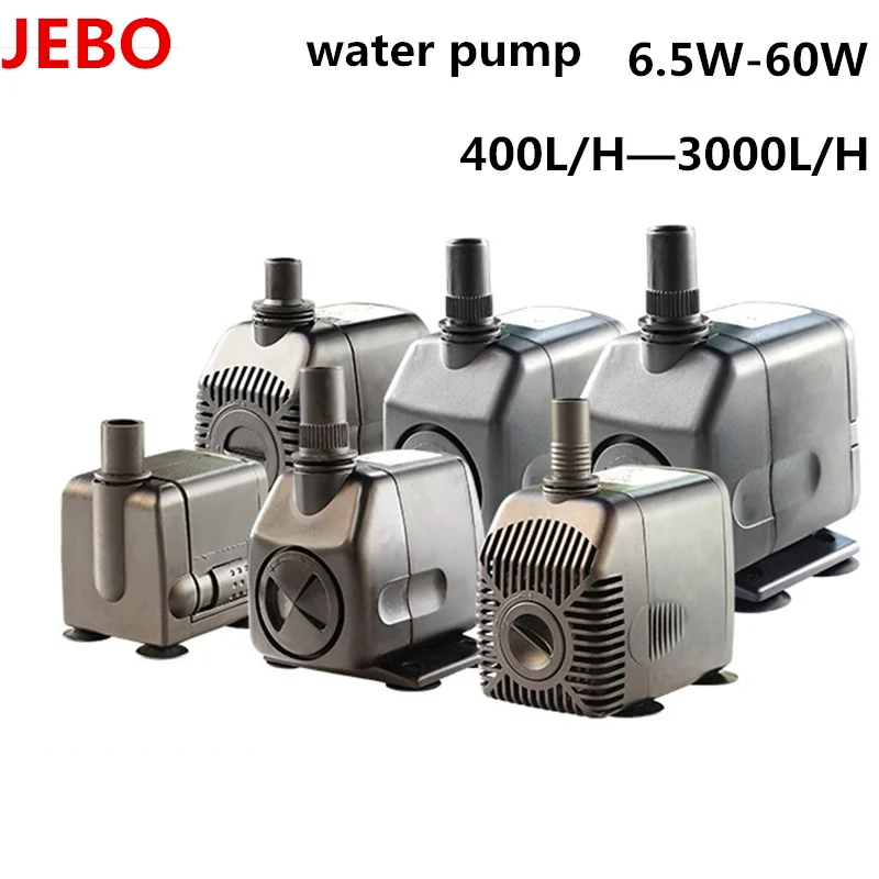 JEBO-Lifetech-Water-Pump-3-5W-60W-Submersible-Water-Pump-220V-Aquarium ...