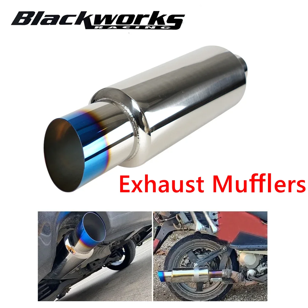 Universal-2-Inlet-3-Outlet-Exhaust-Muffler-Pipe-Stainless-Steel ...