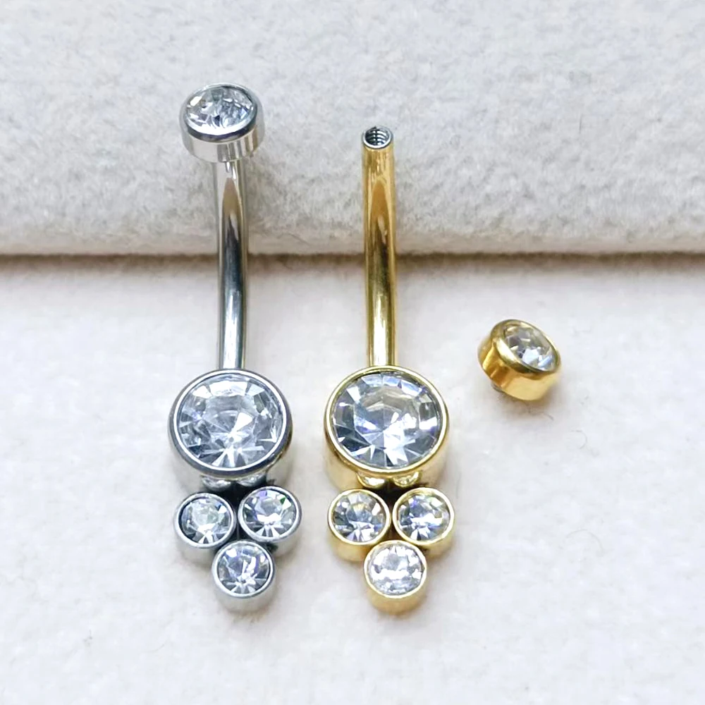 F136-Titanium-dragon-navel-ring-navel-jewelry-titanium-Goth-Belly ...