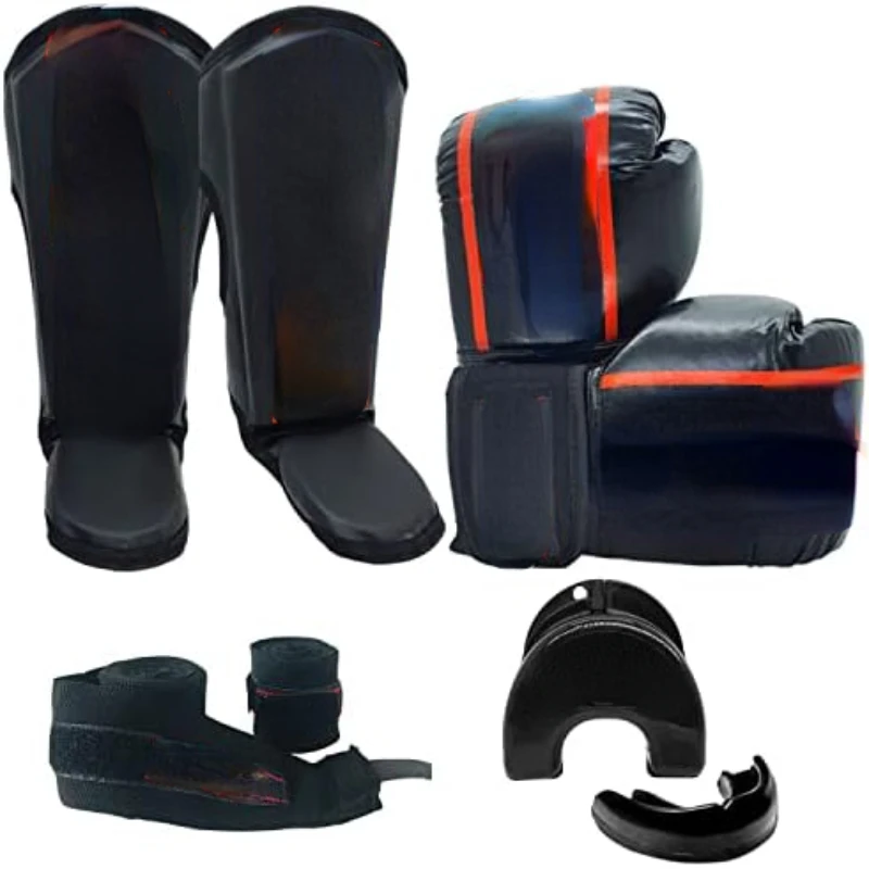 Boxing-Kit-Correias-Kickboxing-by-Luvas-Luvas-De-Boxe-Guantes-Para ...