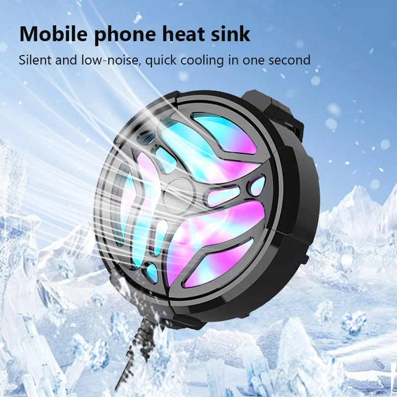 Smart-Phone-Cooling-Fan-Gaming-Mobile-Gamepad-Cooler-Fan-Portable-for ...
