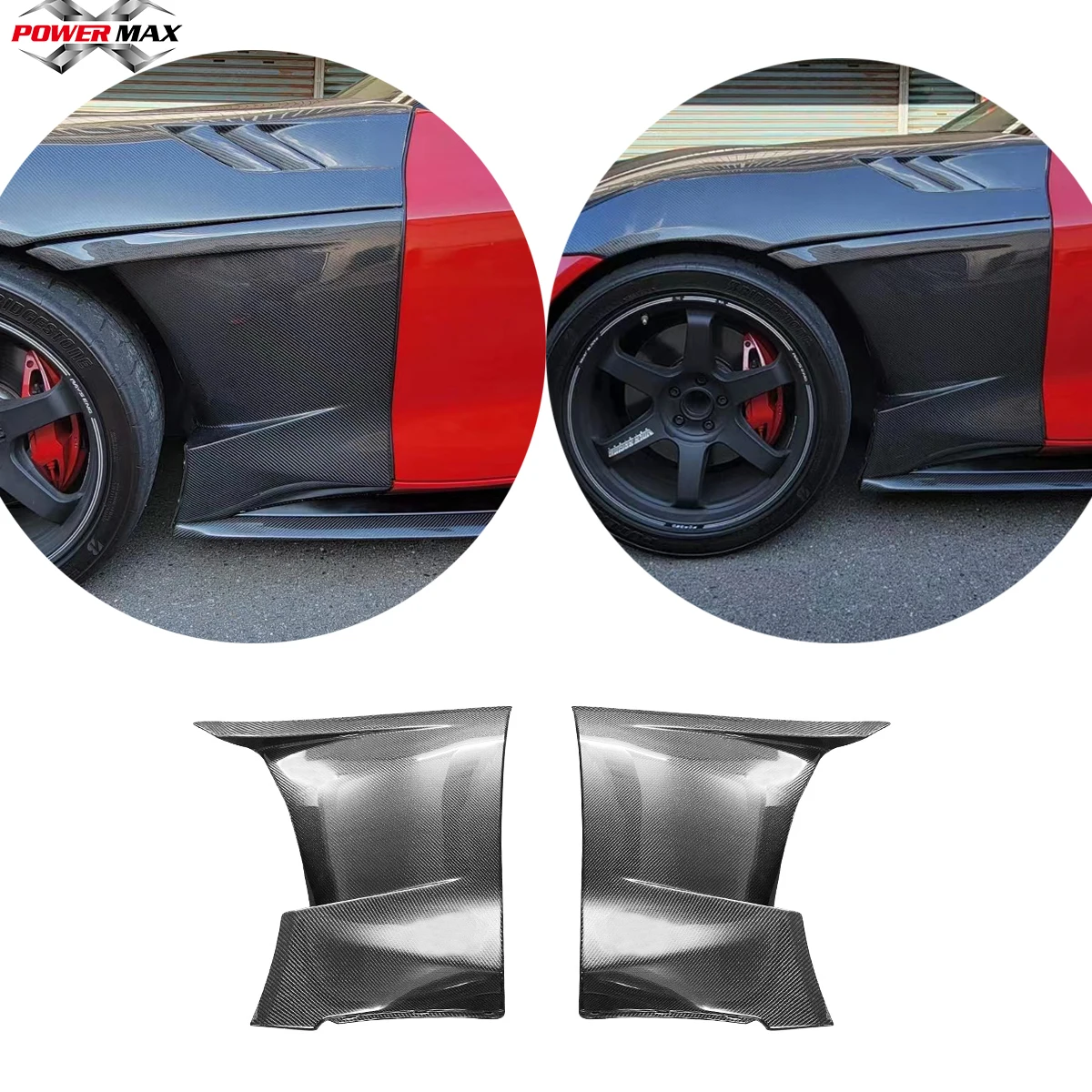 Evs Style Front Fenders Carbon Fiber Side Fender For Toyota Gr Supra ...
